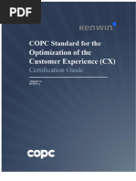 COPC Certification Process Overview | PDF