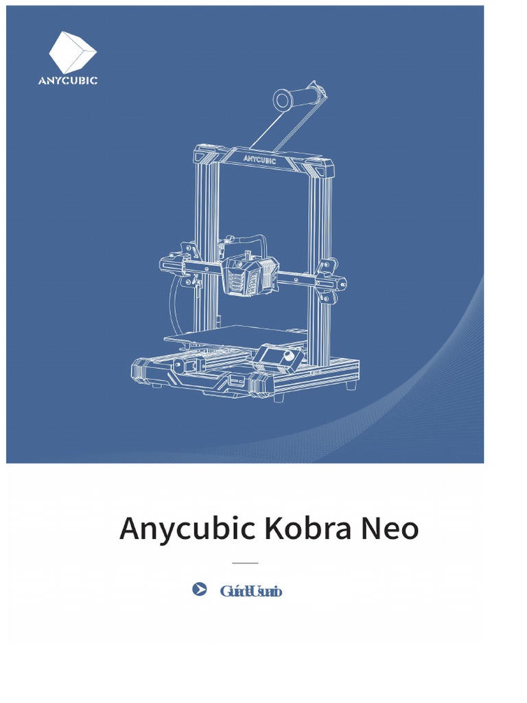 Anycubic Kobra Neo 20230109 V0.1.0 Bahasa Spanyol | PDF