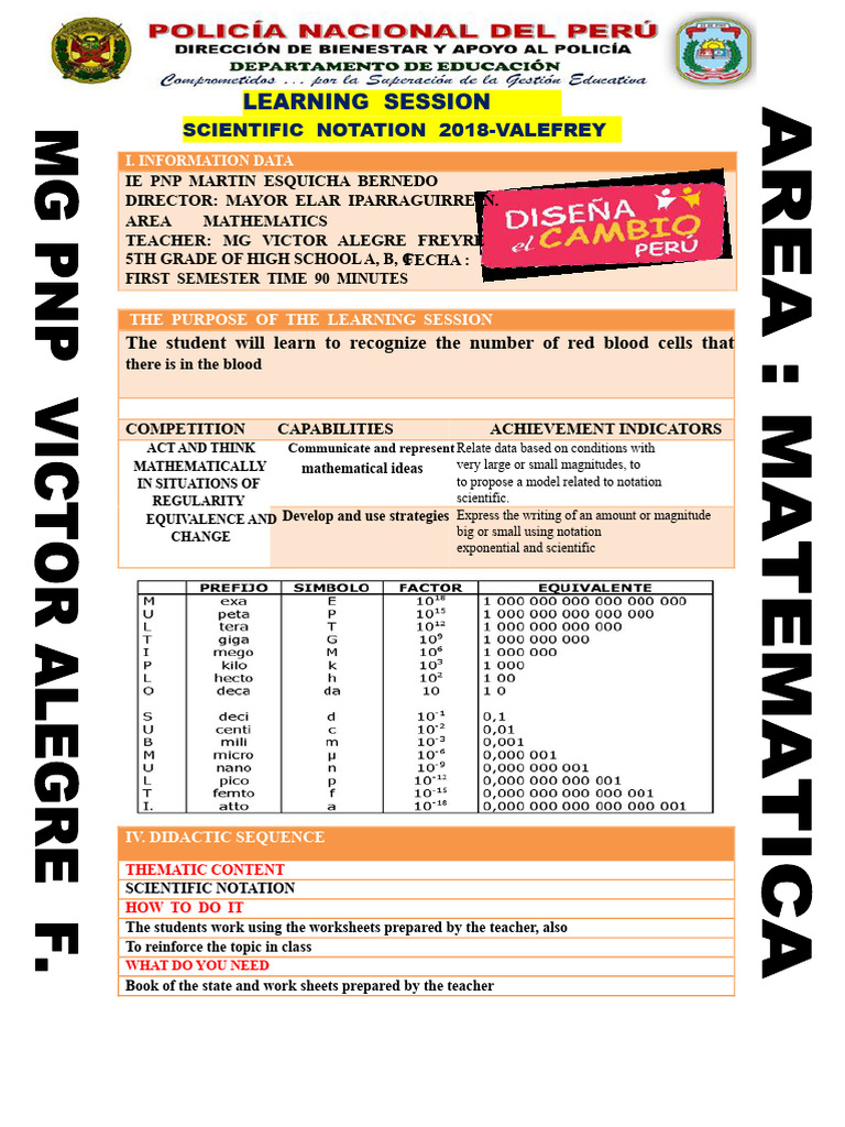 Session Scientific Notation No. 1 | PDF | White Blood Cell | Blood