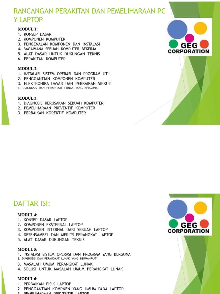 Panduan Perakitan dan Pemeliharaan PC | PDF