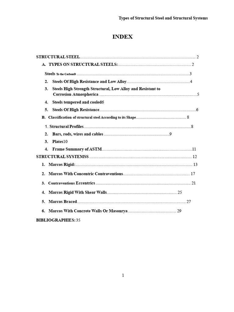 Structural Steel Types and Systems Guide | PDF | Steel | Framing ...