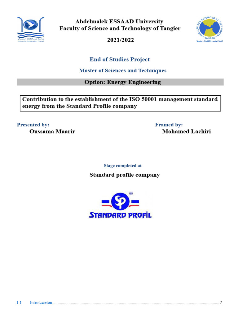 PFE Report (Standard Profile) | PDF | Energy Management | Energy ...