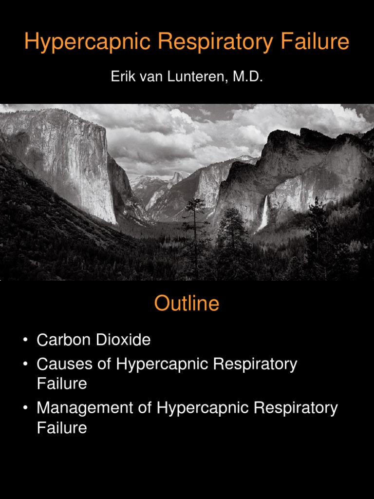 Hypercapnic Respiratory Failure | PDF | Carbon Dioxide | Respiratory System