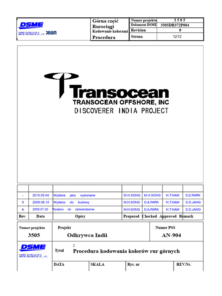 Kody kolorów rur | PDF