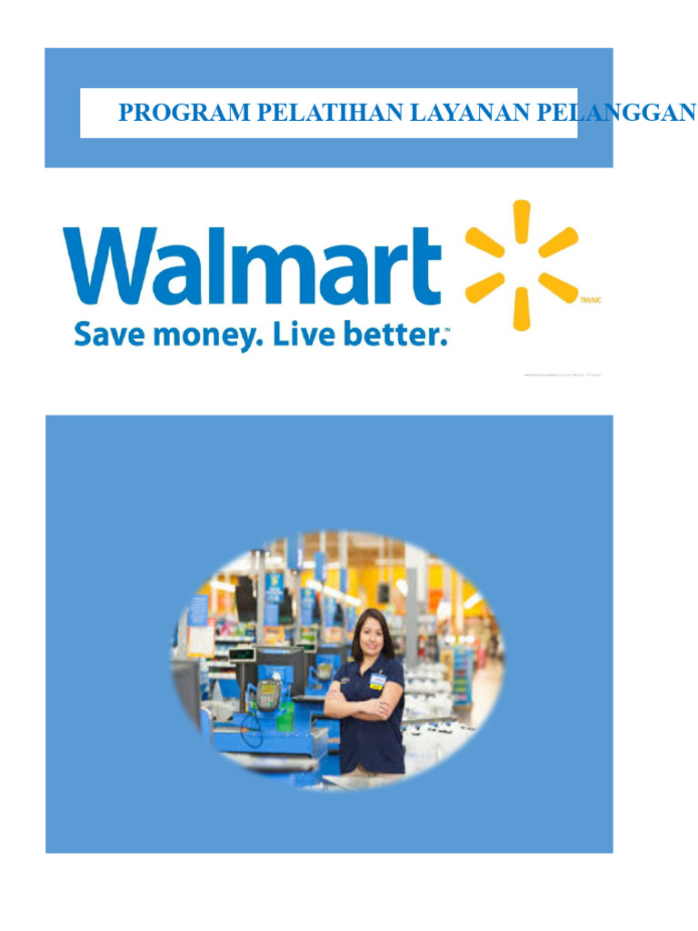 Program Pelatihan Contoh Walmart | PDF