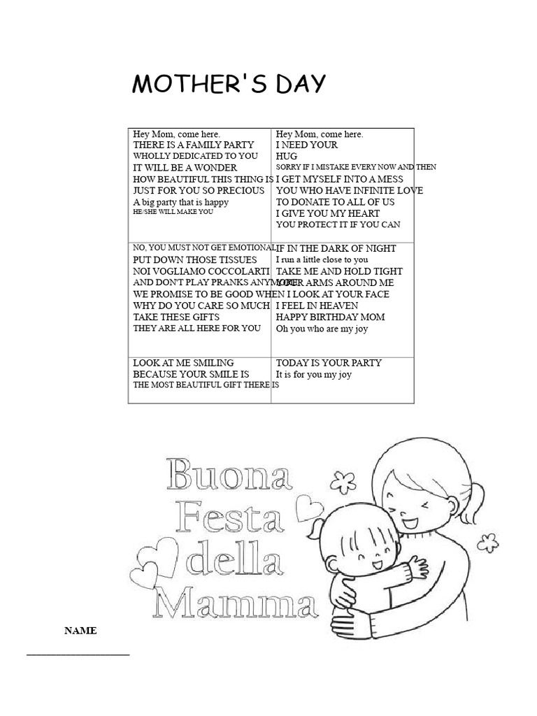 Mother's Day | PDF