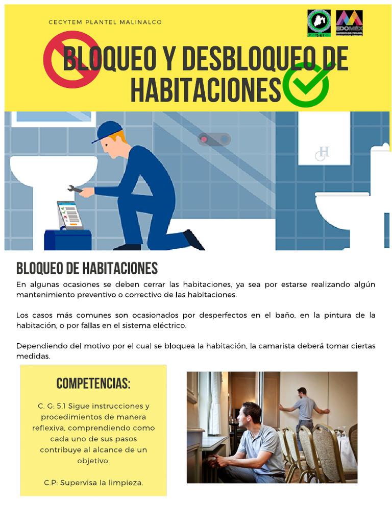 Blocking and Unblocking of Rooms | PDF