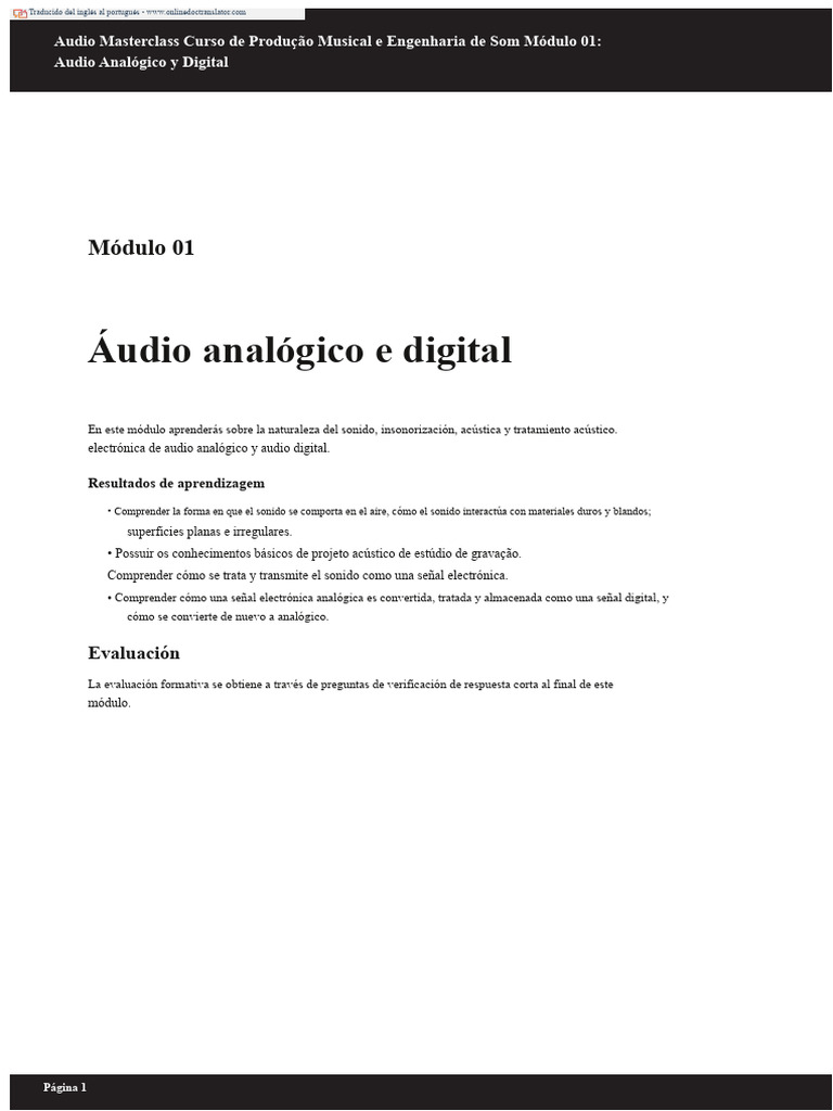Audio Analógico y Digital: Fundamentos | PDF | Hertz | Decibel