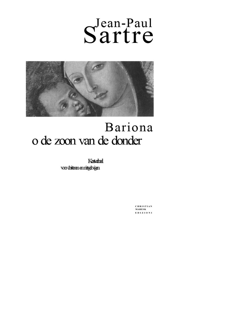 Sartre - Bariona, of de Zoon Van de Donder | PDF