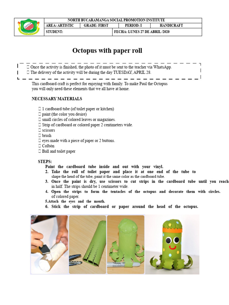 ARTISTIC CRAFT OCTOPUS | PDF