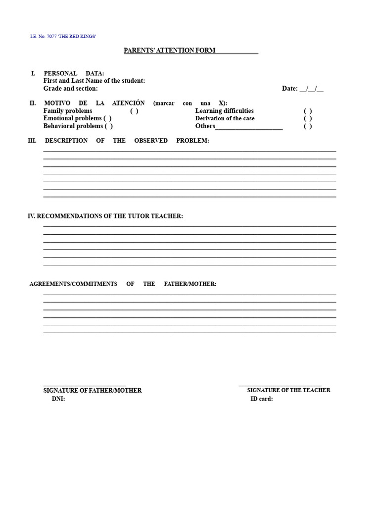 Teacher Attention Card Model | PDF | Psychological Concepts | Psychology