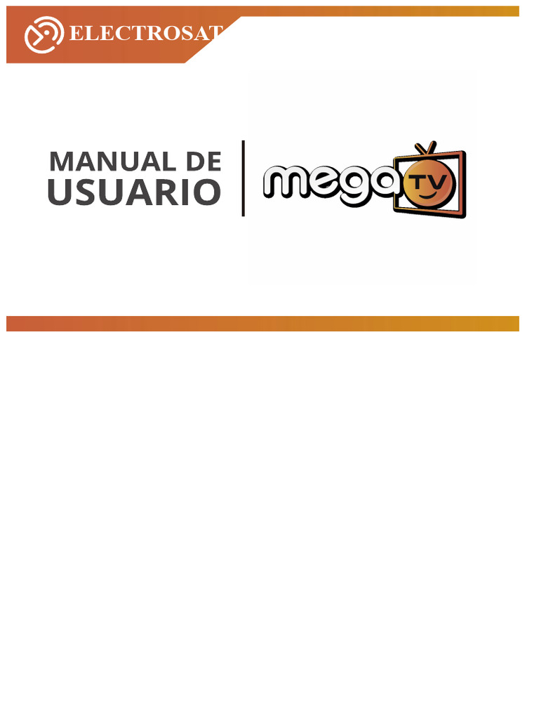 ManualMegaTV(1) | PDF | Password | User (Computing)