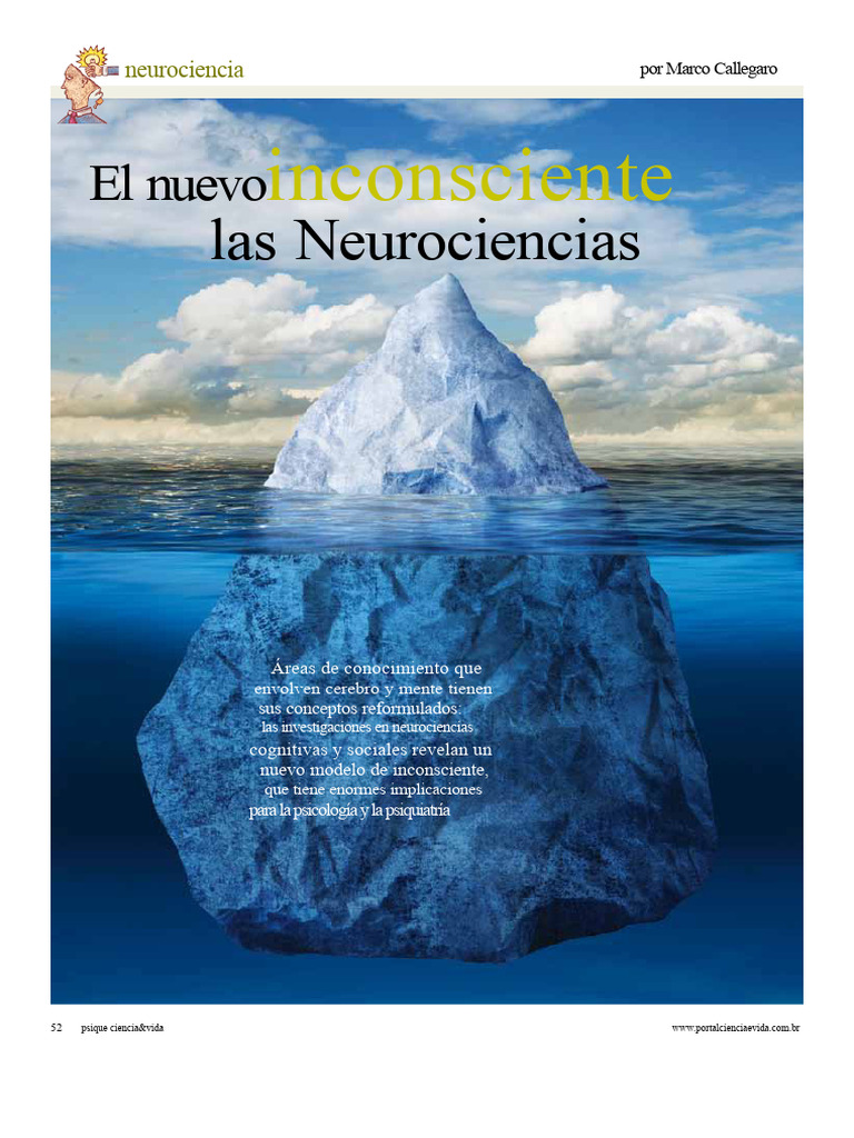 Nuevo Modelo del Inconsciente en Neurociencia | PDF | Mente ...