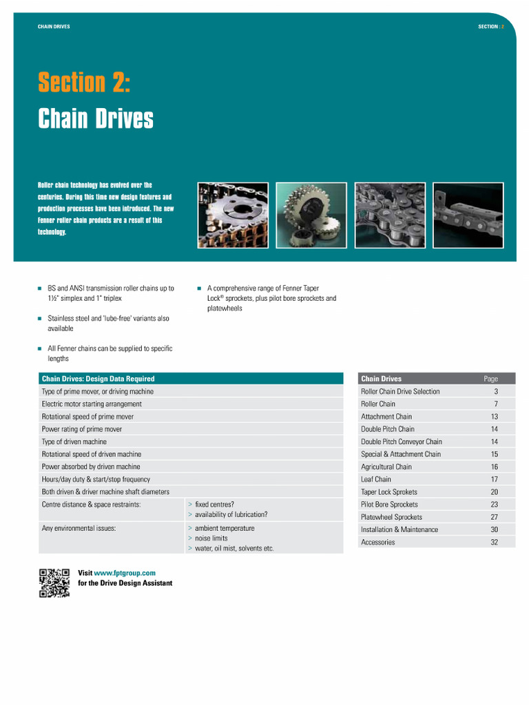 Fenner Chain Drives | PDF