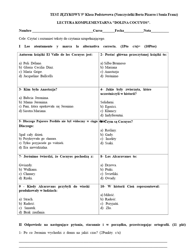 Dolina Cocuyos | PDF