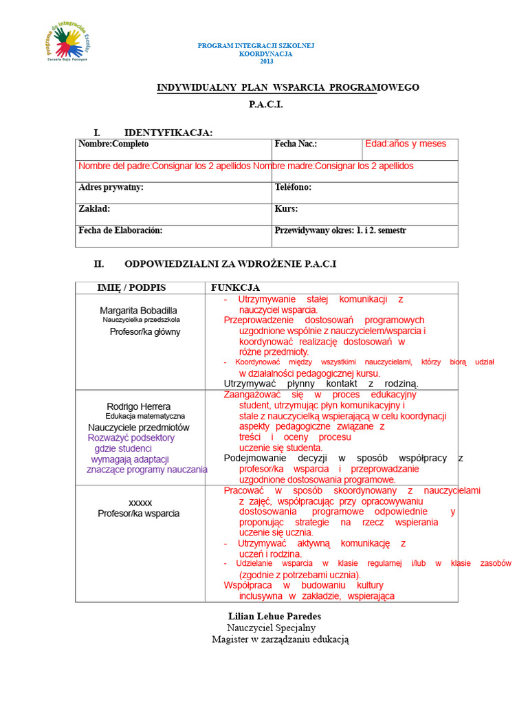 Format PACI | PDF