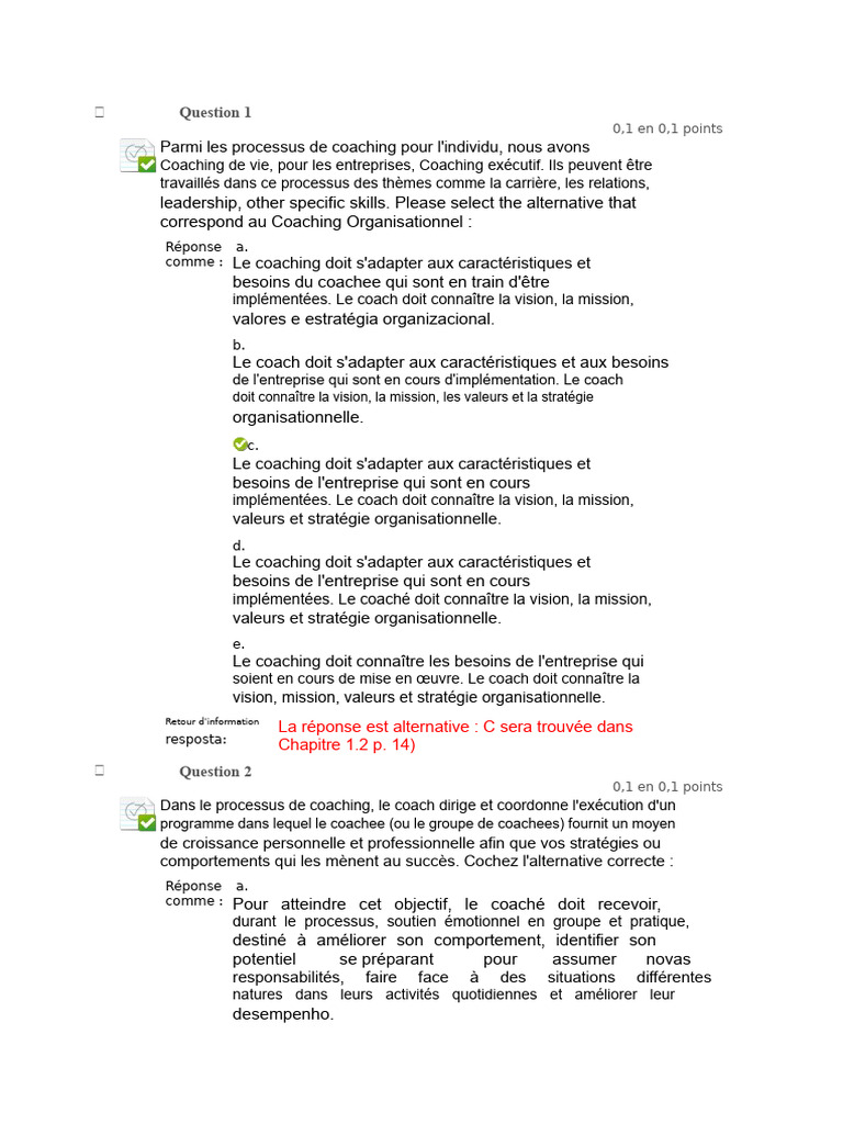 Coaching : Processus et Outils Essentiels | PDF | Psychologie