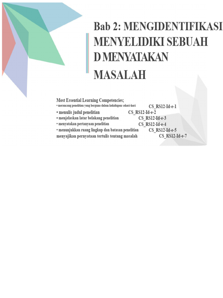 PELAJARAN 4 PR2 | PDF