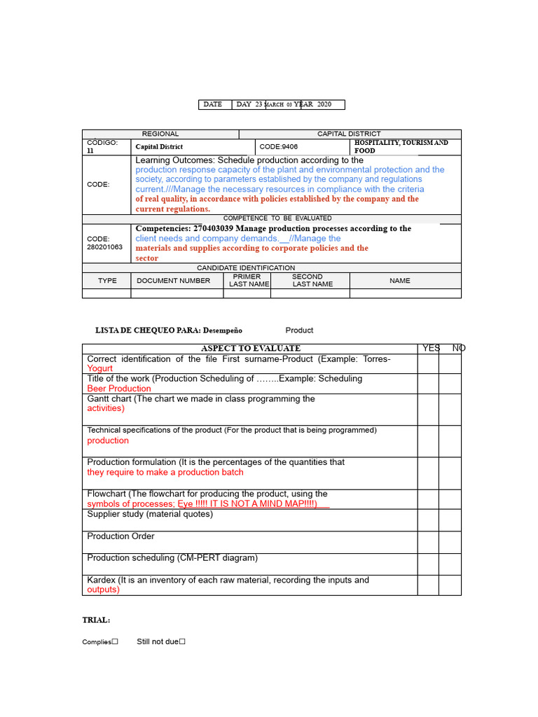 Butter Cookie Production Scheduling Guide | PDF | Butter | Foods