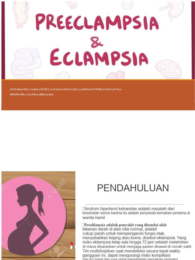 PREEKLAMPSIA DAN EKLAMPSIA.pptx | PDF