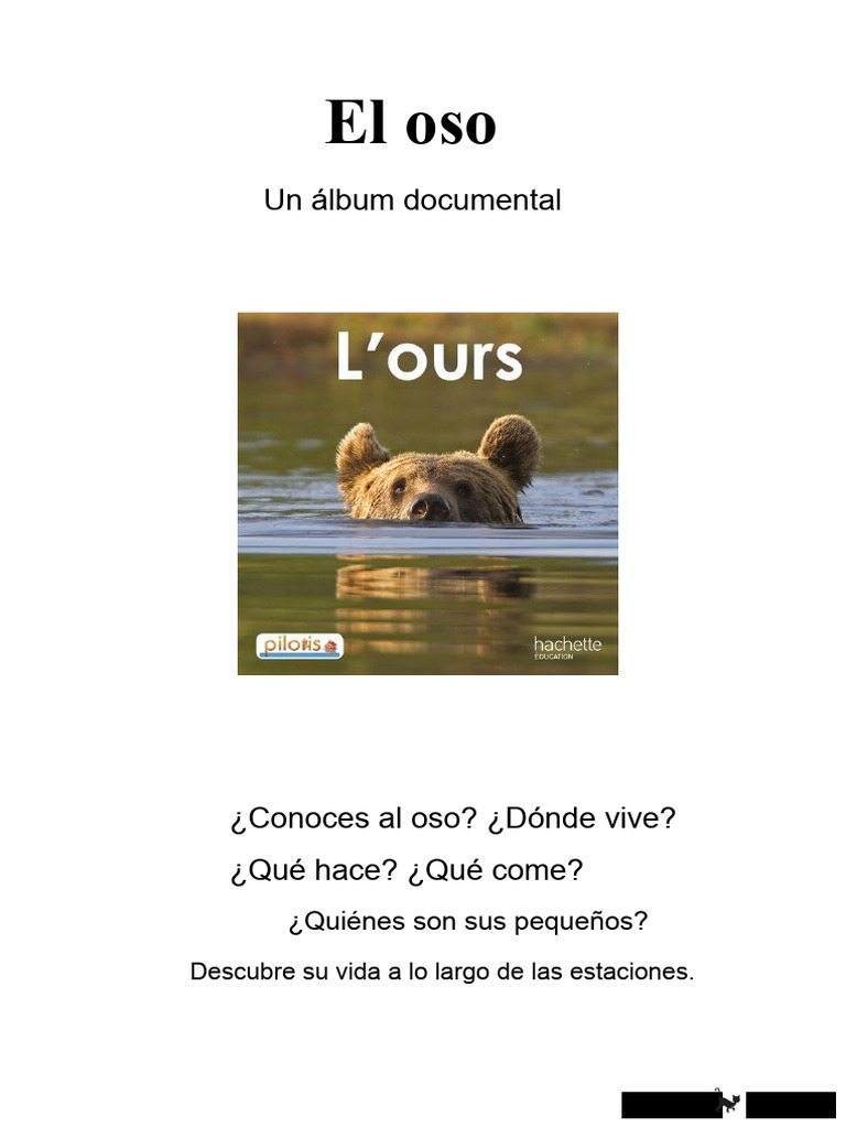 El Oso Texto A4 CP | PDF