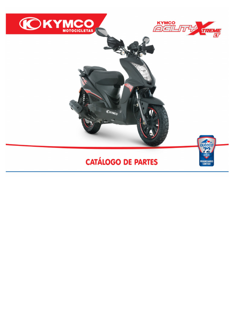 Katalog części Agility Xtreme 125 | PDF