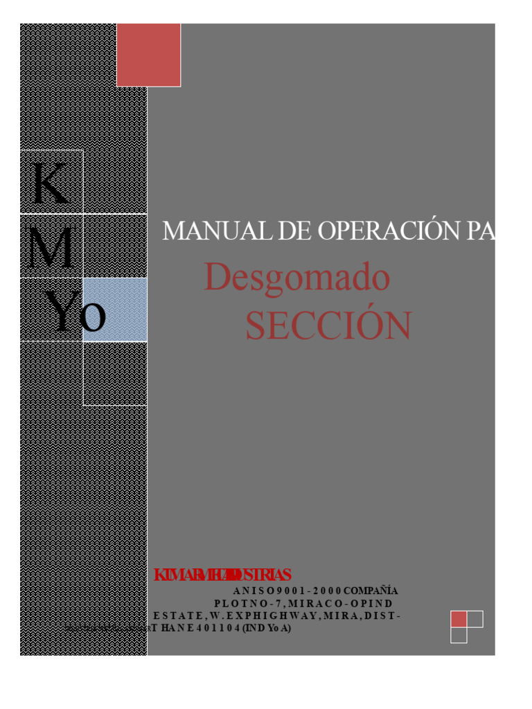 Manual de Operación: Desgomado de Aceite | PDF | Agua | Petróleo