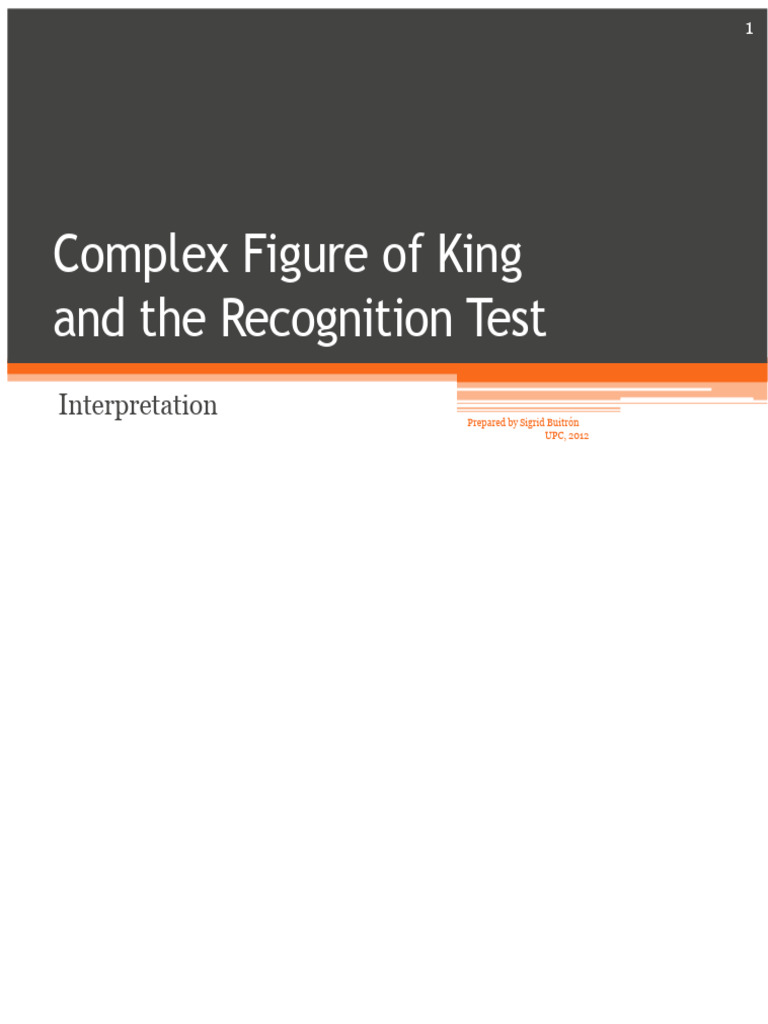 4. FCR - Interpretation(1) | PDF | Memory | Recall (Memory)