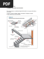 RCC Staircase Construction Guide | PDF | Concrete | Stairs