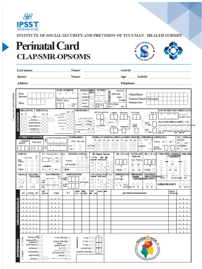 Health Subsidy Perinatal Card Guide | PDF | Woman | Sexual Health