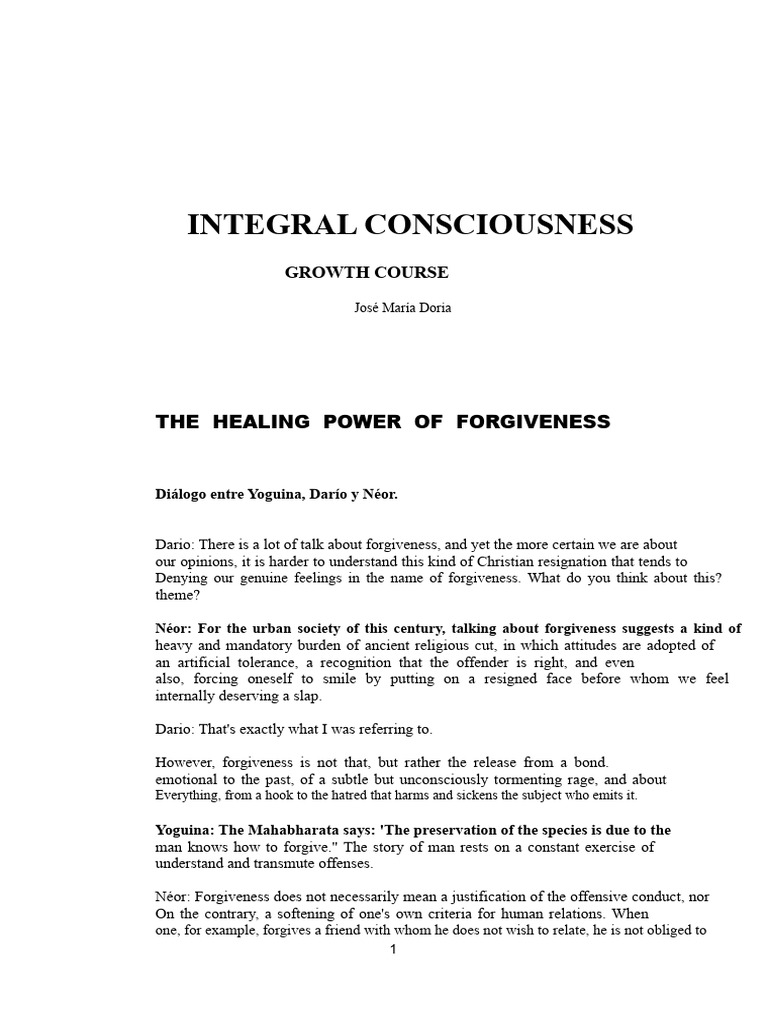 The Healing Power of Forgiveness | PDF | Forgiveness | Guilt (Emotion)