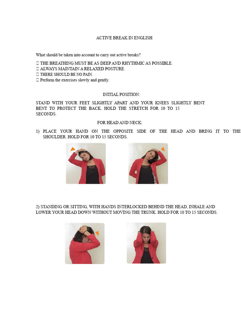 Active Pause in English | PDF
