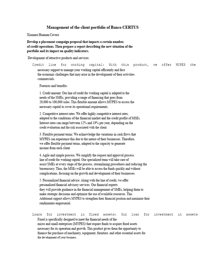 AA2 collection management Certus | PDF | Interest | Debt