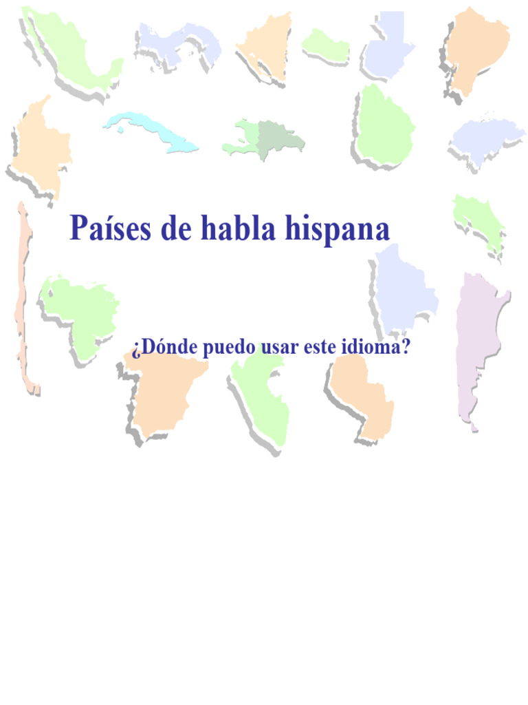 Países de Habla Hispana y sus Culturas | PDF | Américas | Honduras