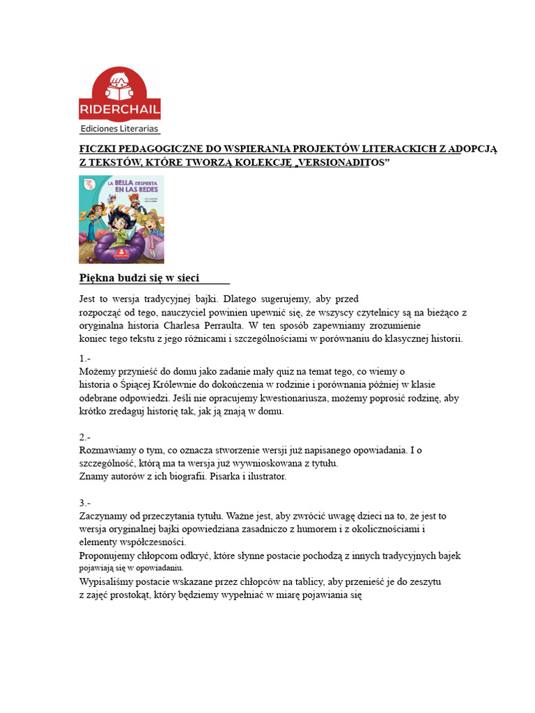 Piękna Budzi Się W Sieciach | PDF