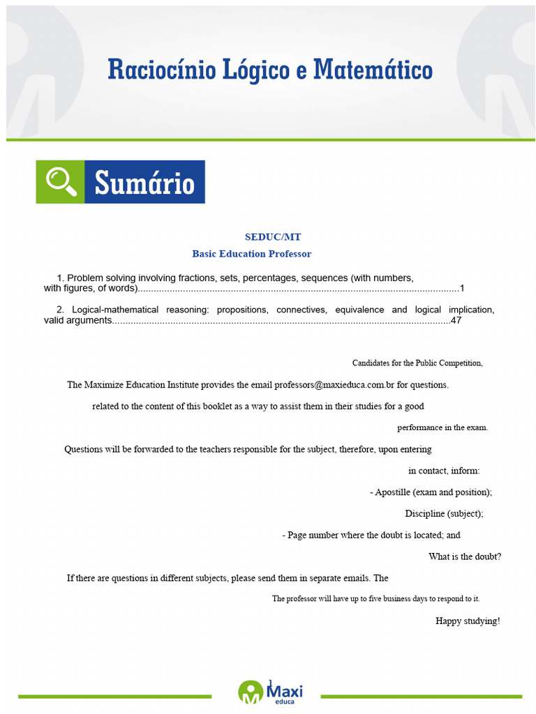 02 Logical and Mathematical Reasoning | PDF | Division (Mathematics ...