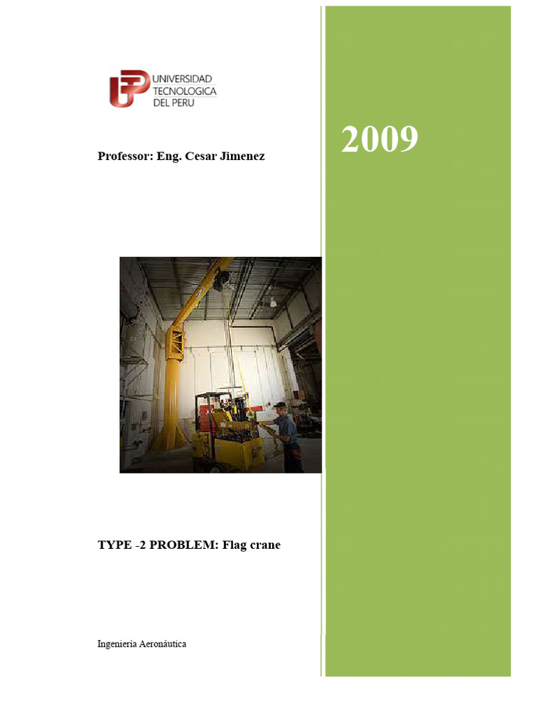 Overview of Flag Cranes in Aeronautics | PDF | Crane (Machine) | Gear
