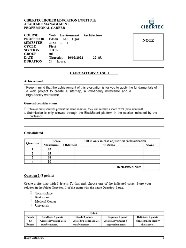 EA_1802_Web_Environment_Architecture_CL1_T1DL_01_2022_EdsonLhiUgaz | PDF