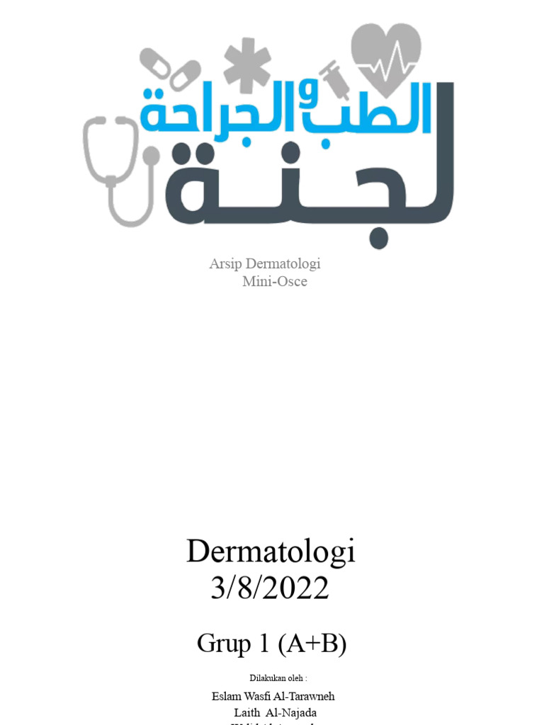 Mini-OSCE Dermatologi | PDF