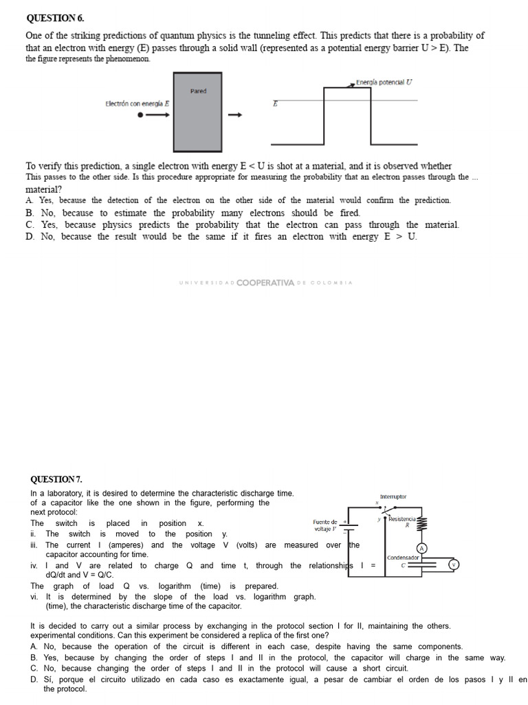 SABERPRO AA2 Presentation | PDF | Pendulum | Quantum Tunnelling