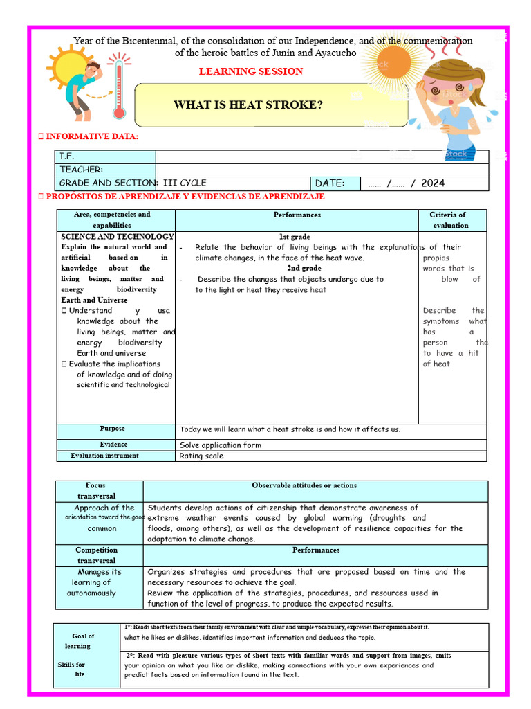 Understanding Heat Stroke in Students | PDF | Hypothesis | Knowledge