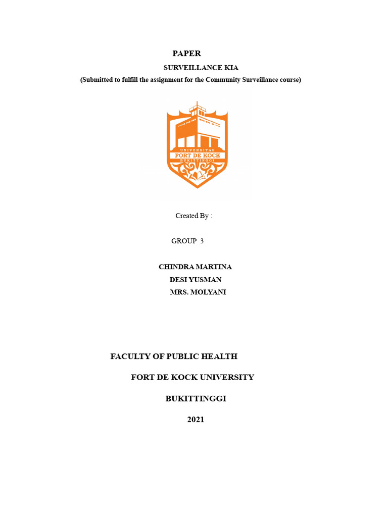 KIA Surveillance for Maternal Health | PDF | Maternal Death | Pregnancy