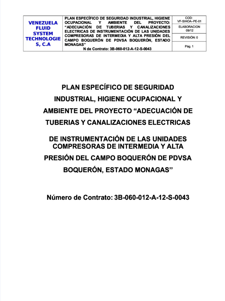 PDF Plan Especifico Sihoa Compress | PDF