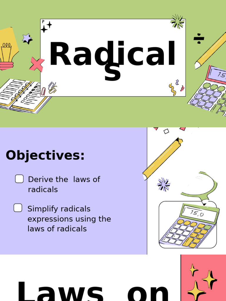 Radicals | PDF