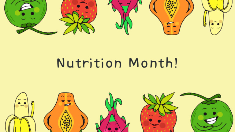 Nutrition Month! | PDF