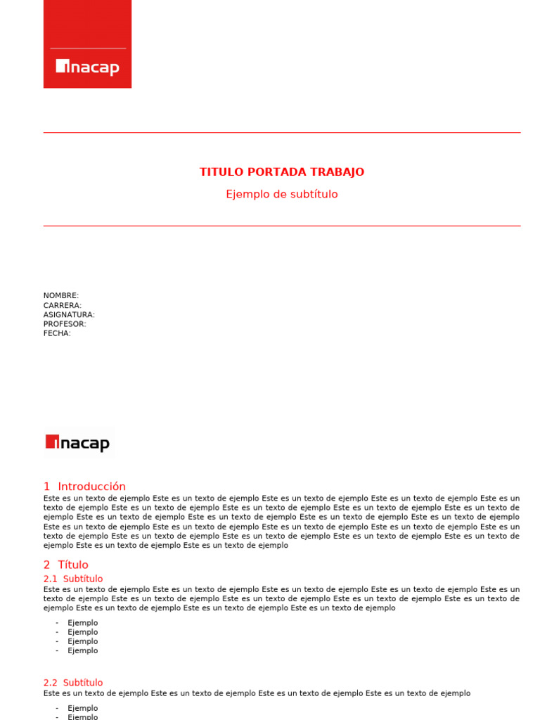 2 Carta Horizontal | PDF