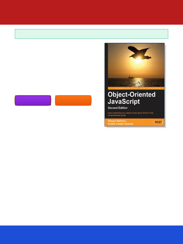Object Oriented JavaScript 2nd Edition by Stoyan Stefanov, Kumar Chetan ...