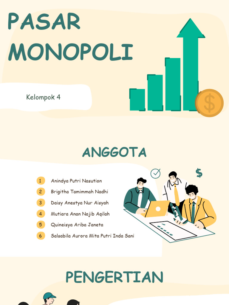 Pengertian dan Contoh Pasar Monopoli | PDF
