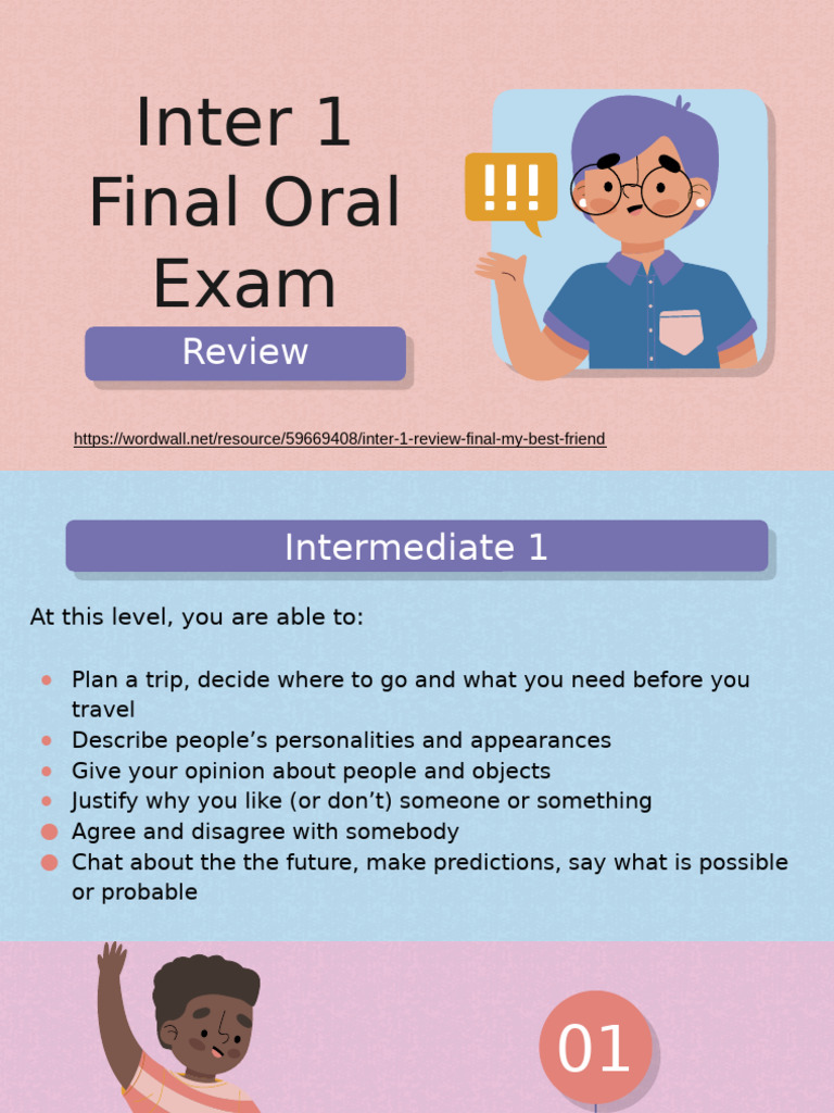 Inter 1 - Final Oral Review | PDF