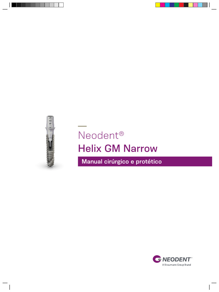 Neodent Helix GM Narrow: Implantes Estéticos | PDF | Prótese | Dente humano